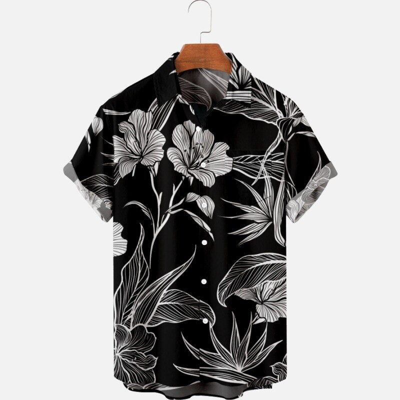 Chemise Été Motifs Jungle 'Hachioji' – Japan Mood