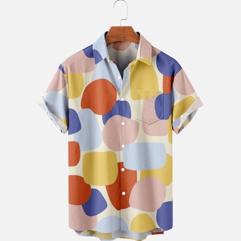 Chemise Été Multicolore 'Kyoto' – Japan Mood