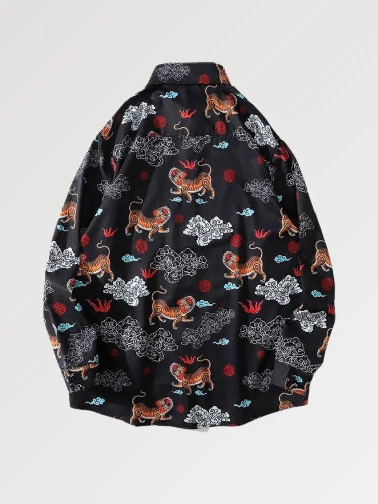 Chemise Japonaise Oversize 'Sanmu' – Japan Mood