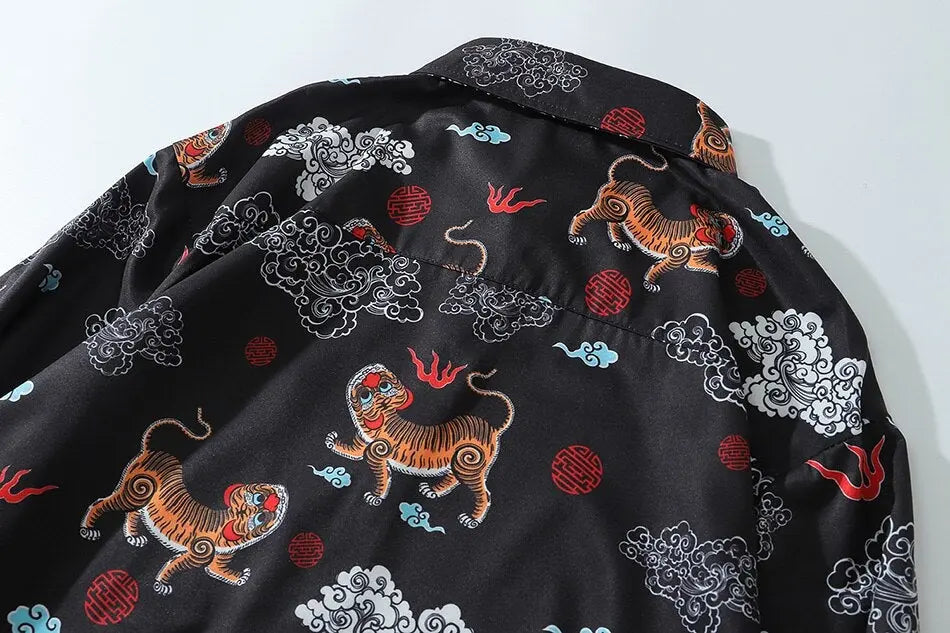 Chemise Japonaise Oversize 'Sanmu' – Japan Mood