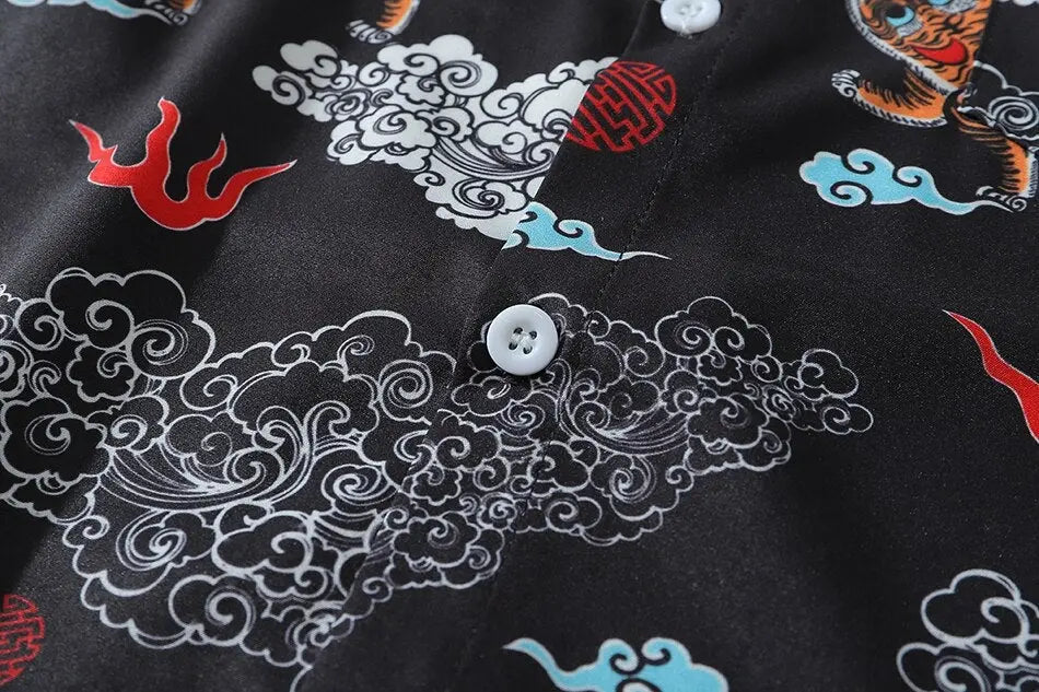 Chemise Japonaise Oversize 'Sanmu' – Japan Mood