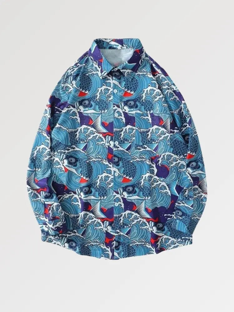 Chemise Japonaise Oversize 'Mutsu' – Japan Mood